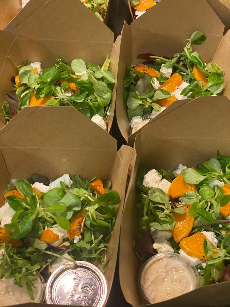 The final TAKEAWAY EVENING MENU 14th & 15th May - Home Farm Café